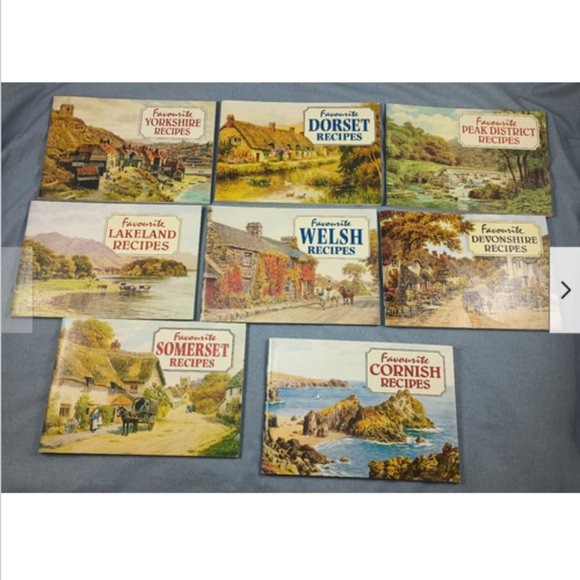 Salmon | Kitchen | Vtg 8 Lot A R Quinton Frameable Art British Cornish ...